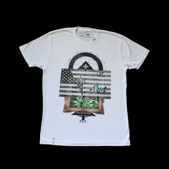 Lrg | Shirts | Lrg Cut Up Tree Tee | Poshmark